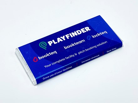 Personalised Chocolate Bar with QR Code - Chocolate Trading Co