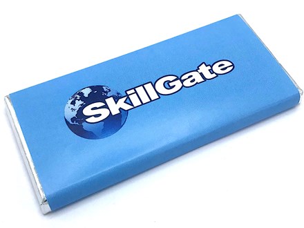 Personalised Chocolate Bar with QR Code - Chocolate Trading Co