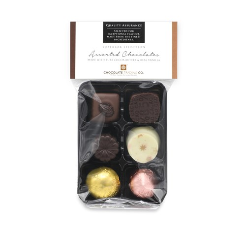 Superior Selection, 6 Assorted Chocolate Gift Pack - Chocolate Trading Co