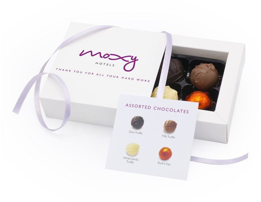 Branded chocolate boxes - Chocolate Trading Co