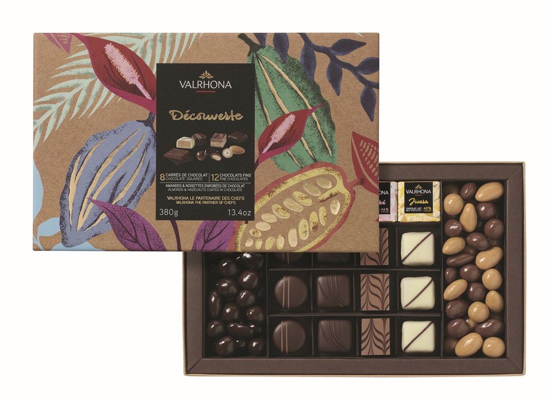 Valrhona, Discovery, Assorted Chocolates Gift Box 380g - Chocolate ...