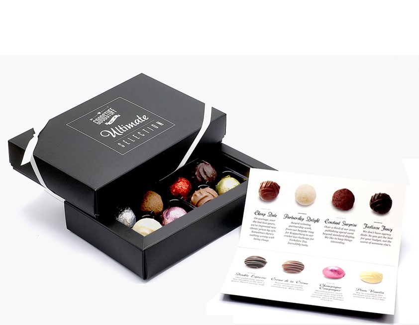 Branded chocolate boxes - Chocolate Trading Co
