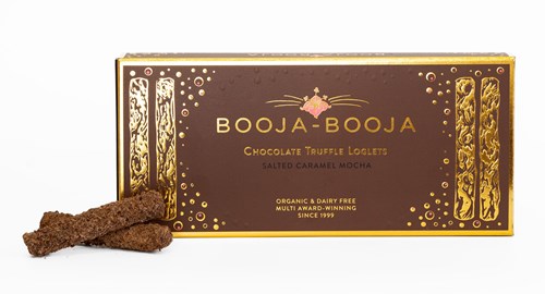 Booja Booja Chocolate Salted Caramel Mocha Truffle Loglets 115g ...