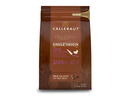 Callebaut milk chocolate chips (callets) - Chocolate Trading Co