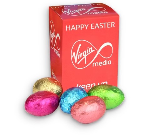 Personalised mini Easter egg box - Chocolate Trading Co