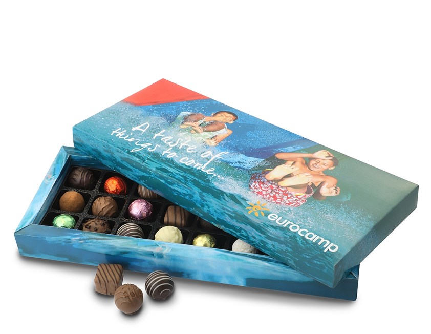 Branded chocolate boxes - Chocolate Trading Co