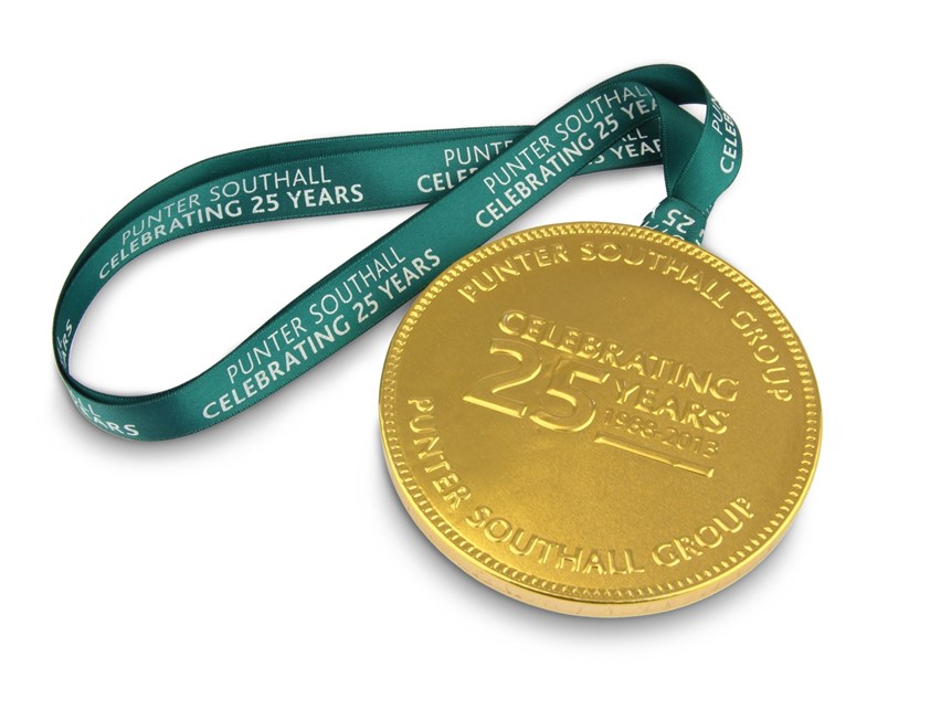 Branded chocolate medals UK - Chocolate Trading Co