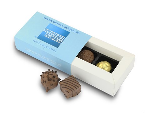 Branded 2 Chocolate Box (Printed Sleeve) - Chocolate Trading Co