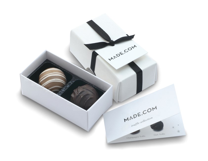 Branded chocolate boxes - Chocolate Trading Co