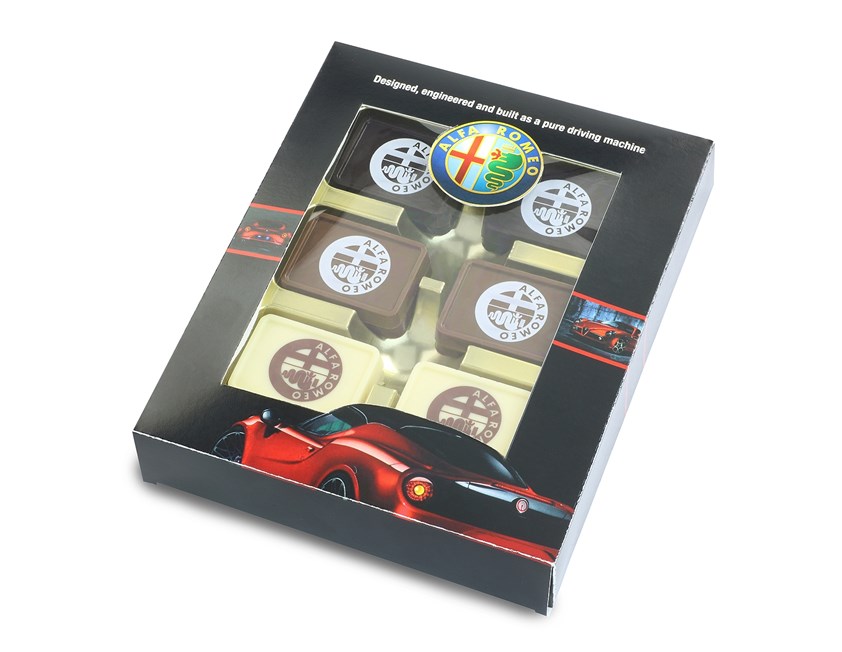 Printed chocolates - Chocolate Trading Co