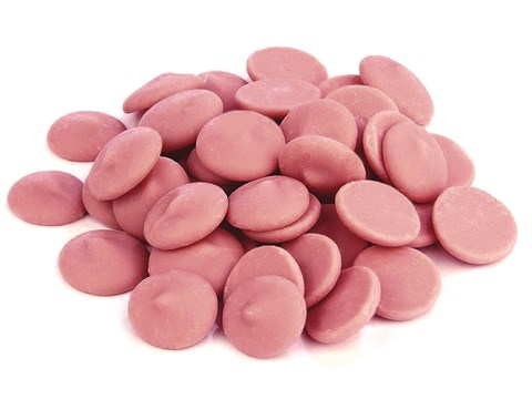 Ruby chocolate chips - Chocolate Trading Co