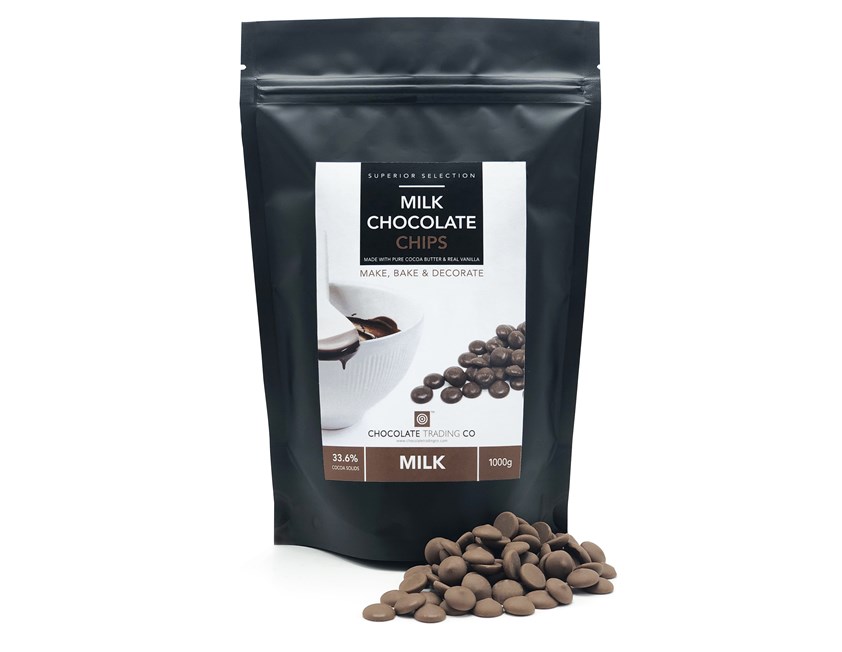 Buy milk chocolate couverture online UK - Chocolate Trading Co
