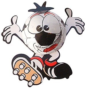 Chocolate footballers - Chocolate Trading Co