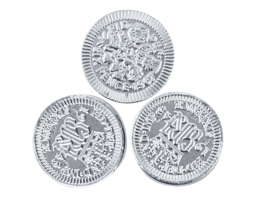 Chocolate coins and money online for UK delivery. - Chocolate Trading Co