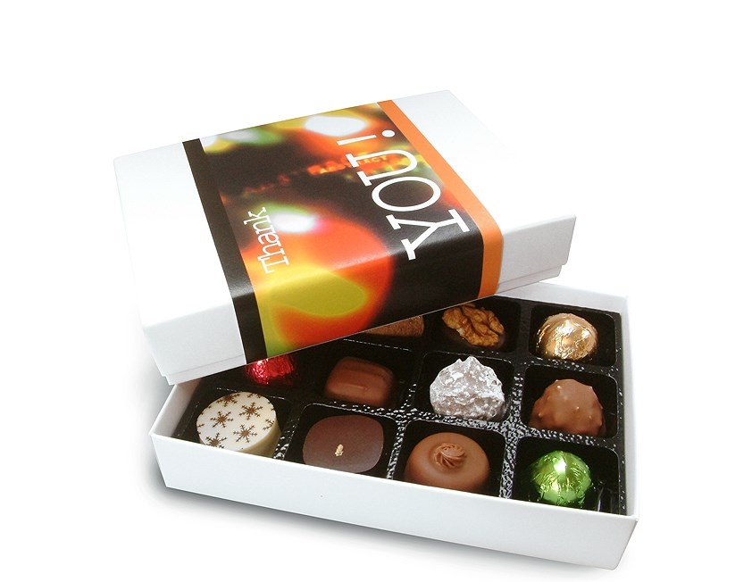 Personalised chocolate boxes - Chocolate Trading Co